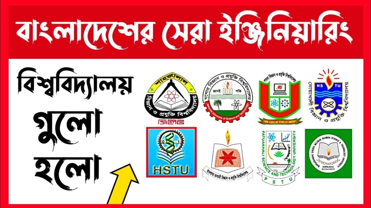 Top 10 public Engineering universities in Bangladesh / BD Engineering ...