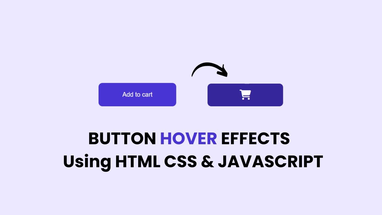 Cart Button Hover Effects Using Css And Javascript Button Hover 9518