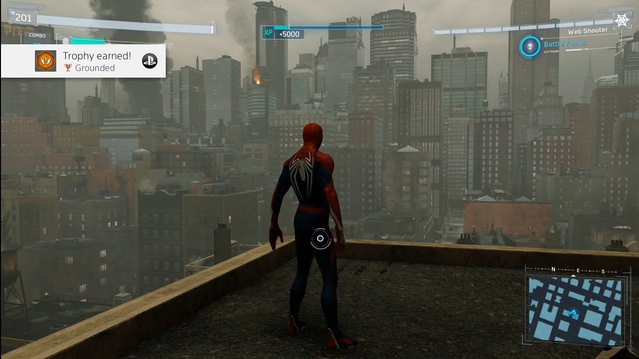 Marvel's Spider-Man - How to unlock Grounded Hidden Trophy/Secret ...