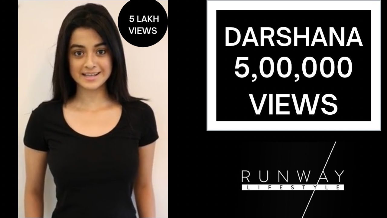 Darshana Intro | Runway Lifestyle | Actress and Model | 2021 | - YouTube