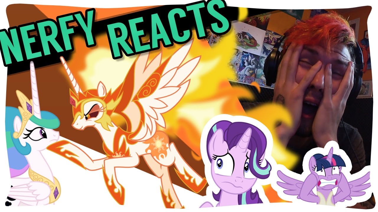 Nerfy Reacts || MLP:FiM S7 E10 [ A Royal Problem ] ~ Blind Reaction ...