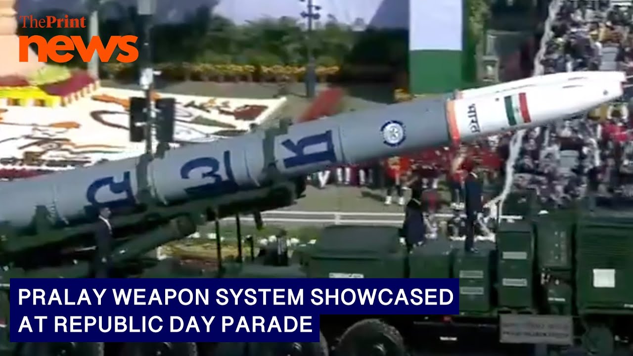 India’s indigenously developed Pralay Weapon System showcased at ...