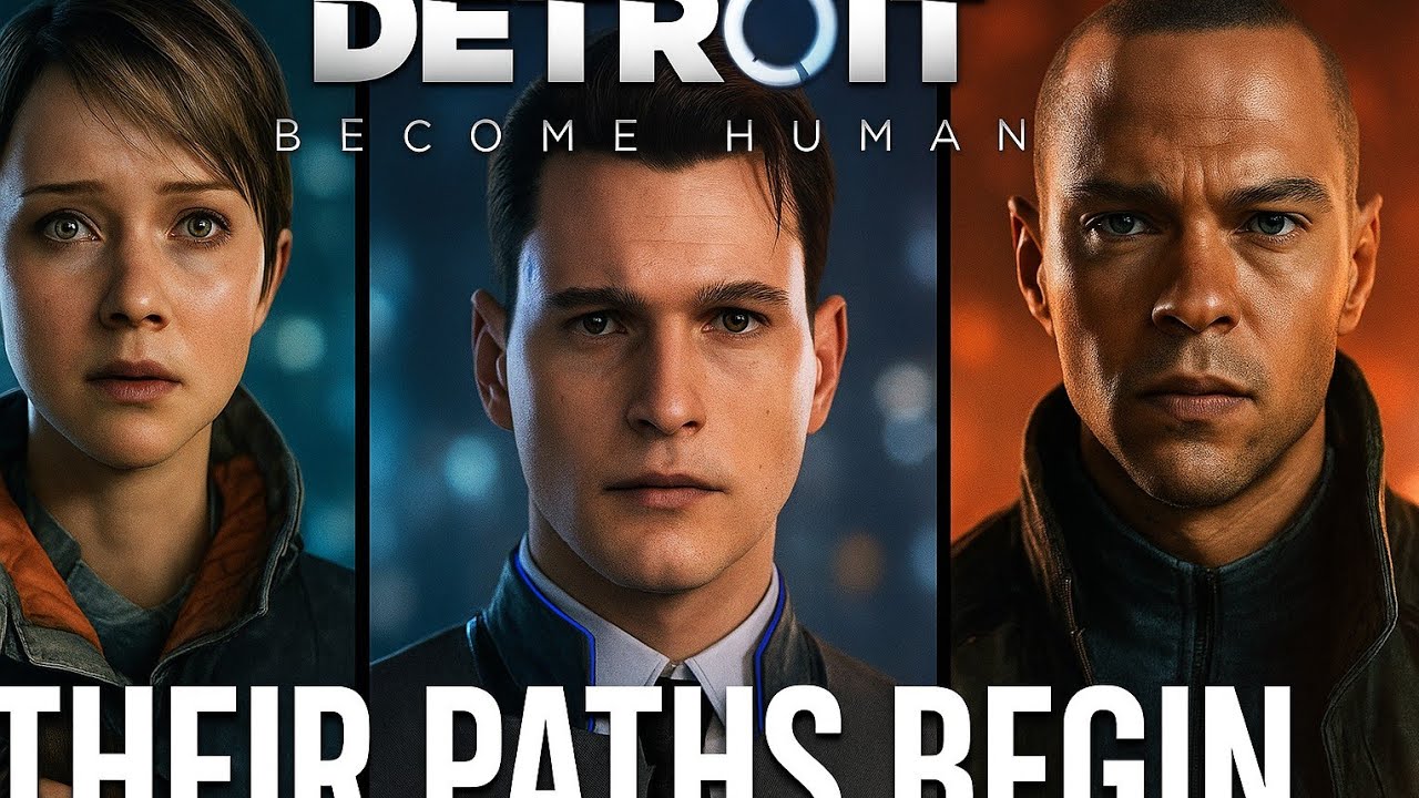 “Kara, Connor & Markus… Their Paths Begin | Part 2” Detroit Become ...