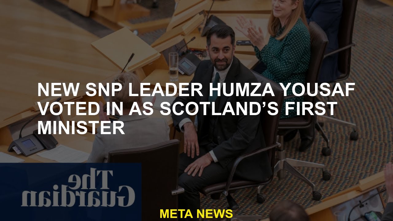New SNP leader Humza Yousaf voted in as Scotland’s first minister - YouTube