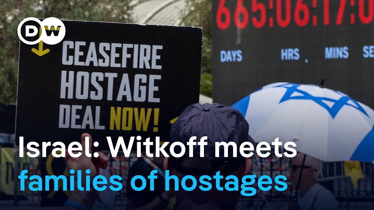 US envoy Witkoff tells Israeli hostage families he is working on plan ...