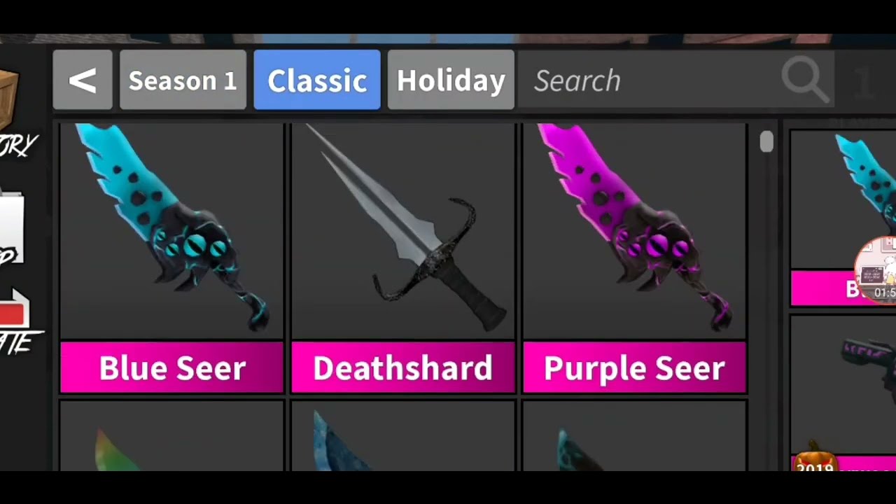 Lets see my mm2 inv together! ♡ - YouTube