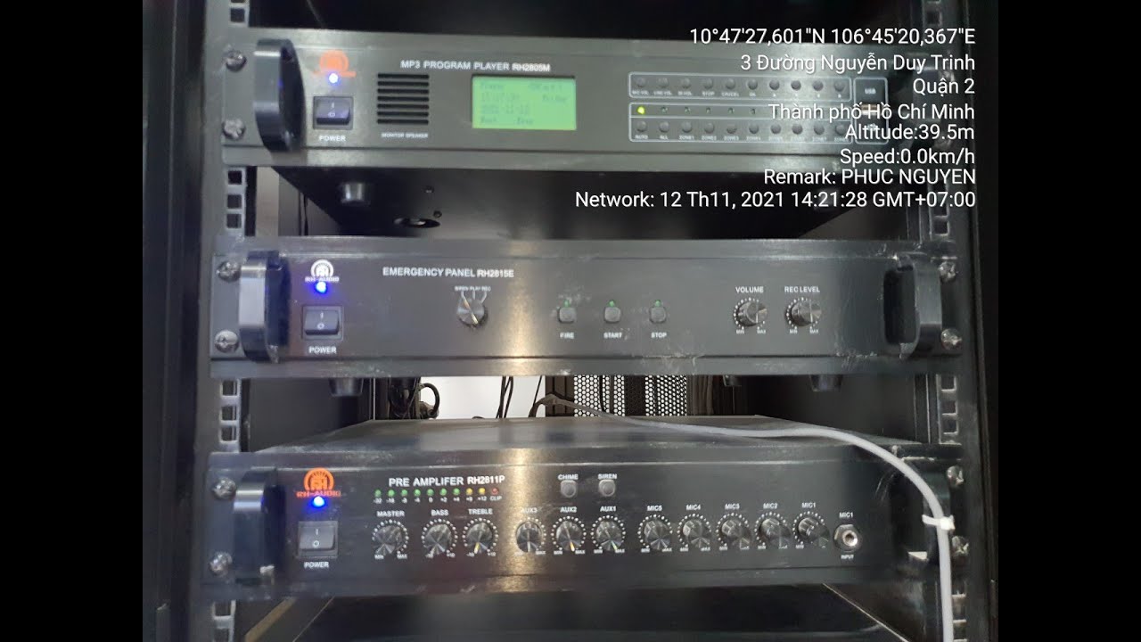 Hướng dẫn vận hành hệ thống loa thông báo RH Audio - YouTube