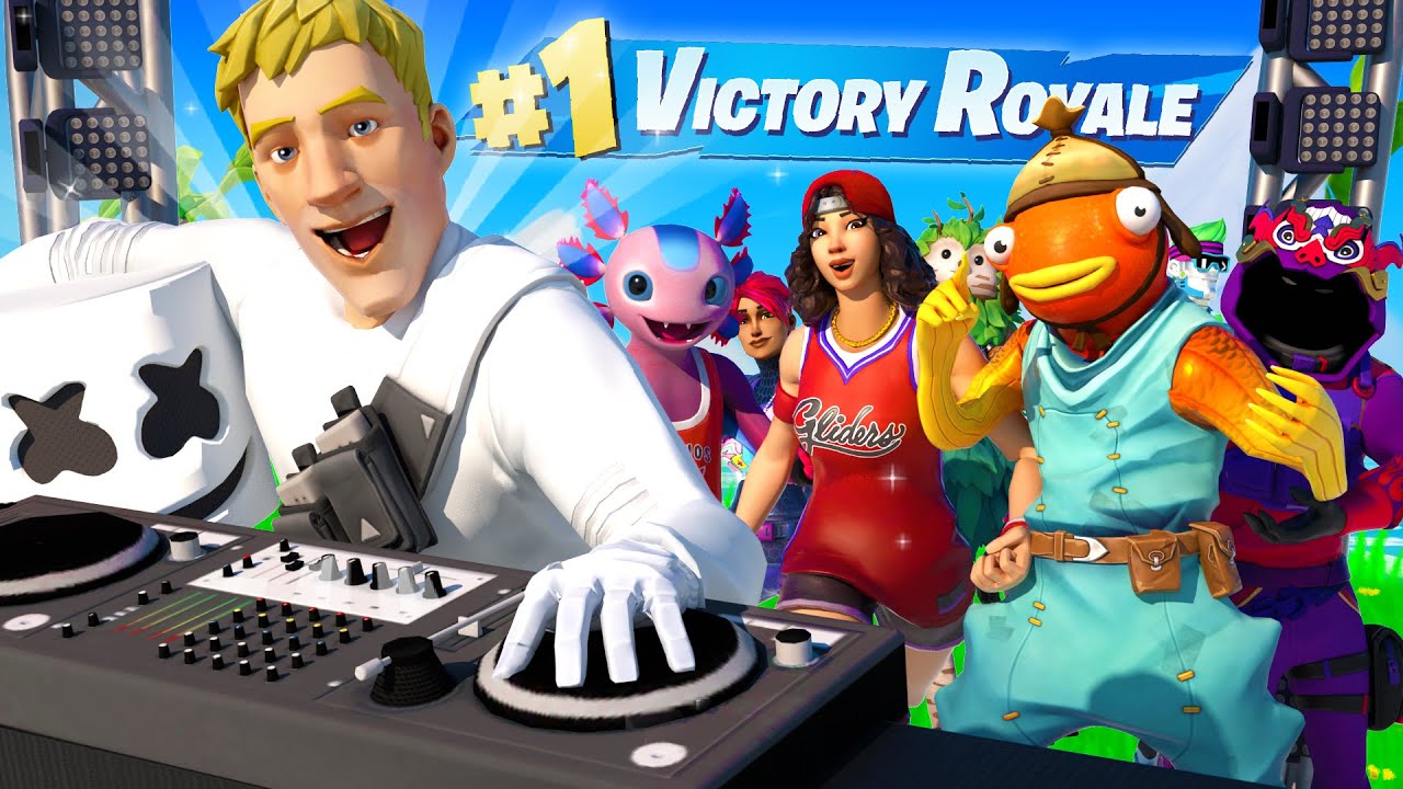 Preforming A CONCERT In PUBLIC MATCHES! - Fortnite - YouTube