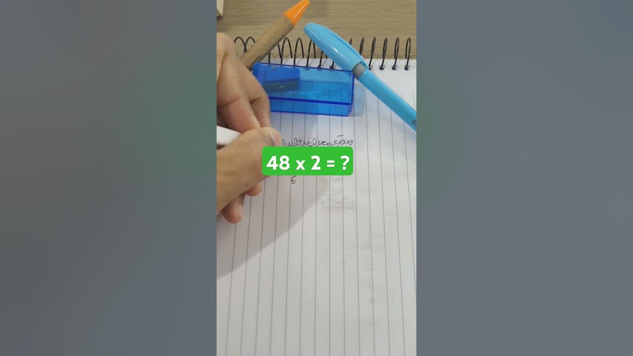 48 x 2 = ? #matemáticabásica #maths #mathematica #enem #multiplication - YouTube