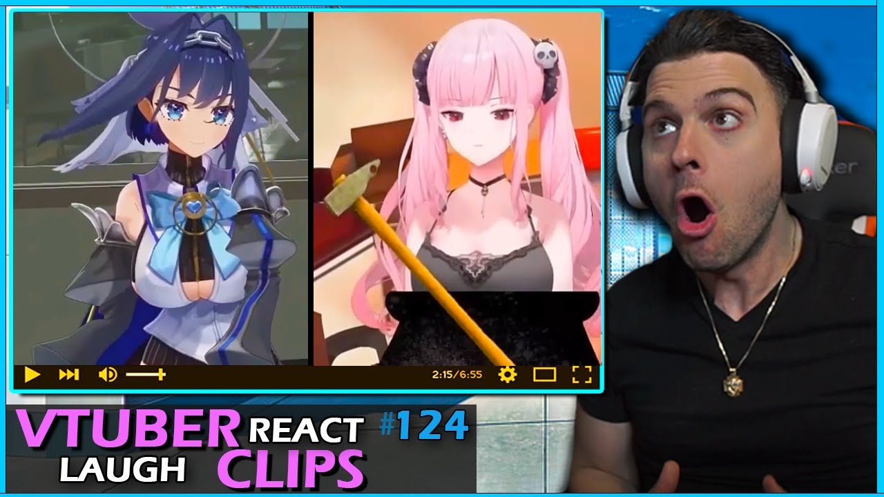 REACT and LAUGH to VTUBER clips YOU send #124 - YouTube