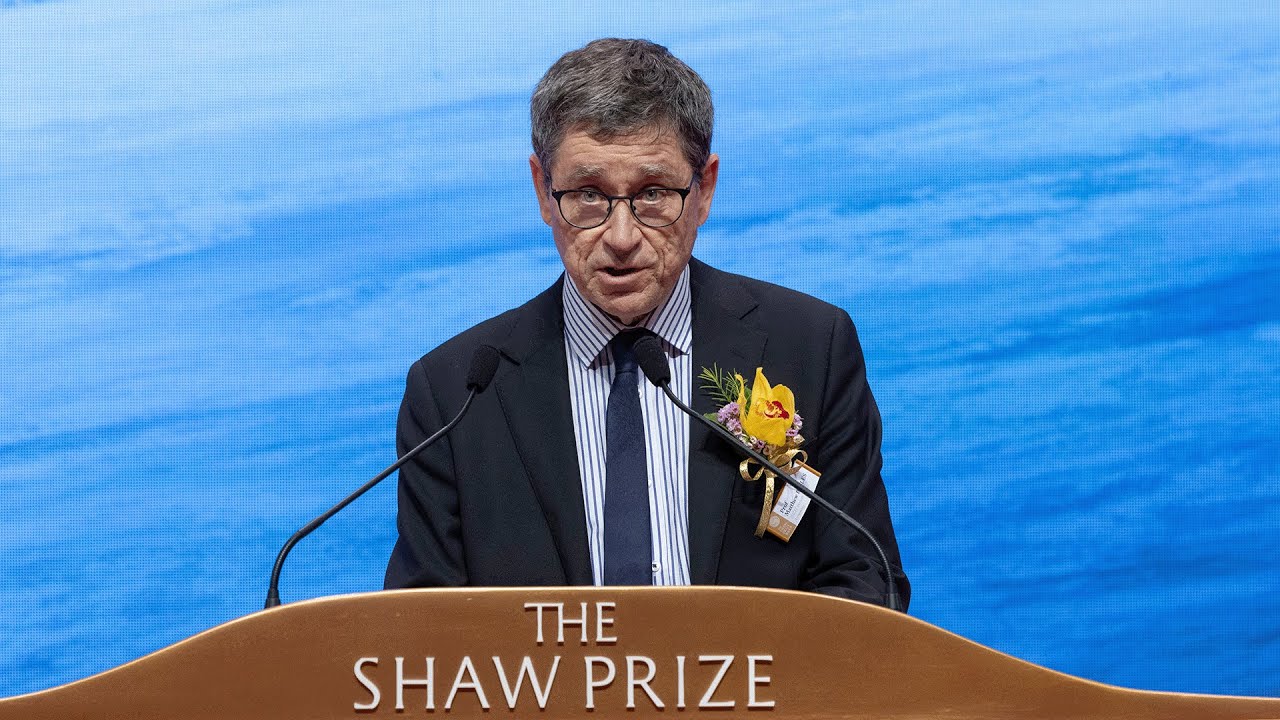 The Shaw Prize Award Presentation Ceremony 2023 - Acceptance Speech by ...