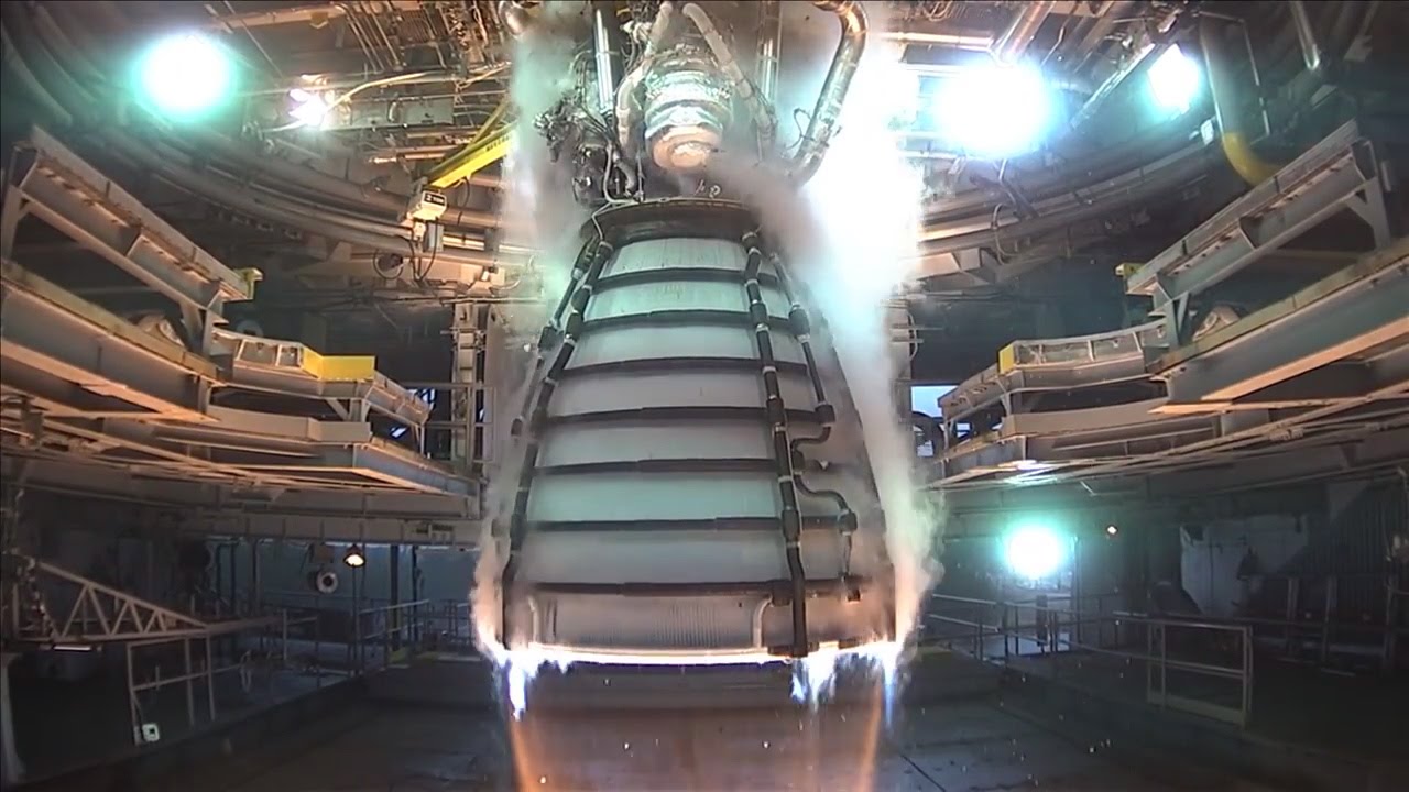 Space Shuttle Engine Test