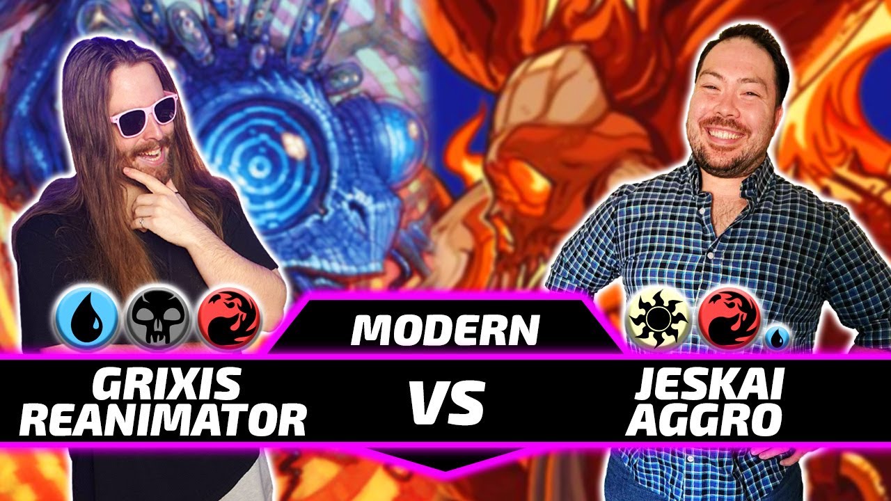 Jeskai Aggro Vs Grixis Reanimator [Paper Modern MtG Gameplay] 2024 ...