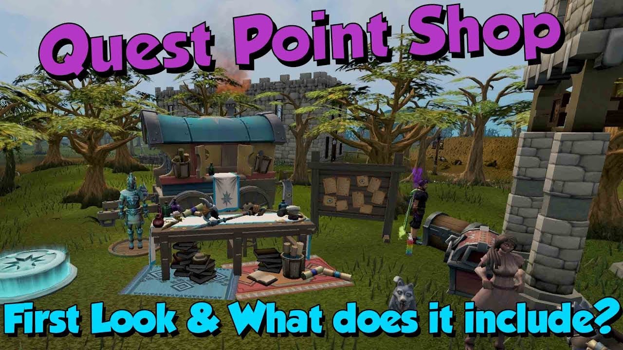 New! Quest Point Shop Update! [Runescape 3] New Pets & Items! - YouTube
