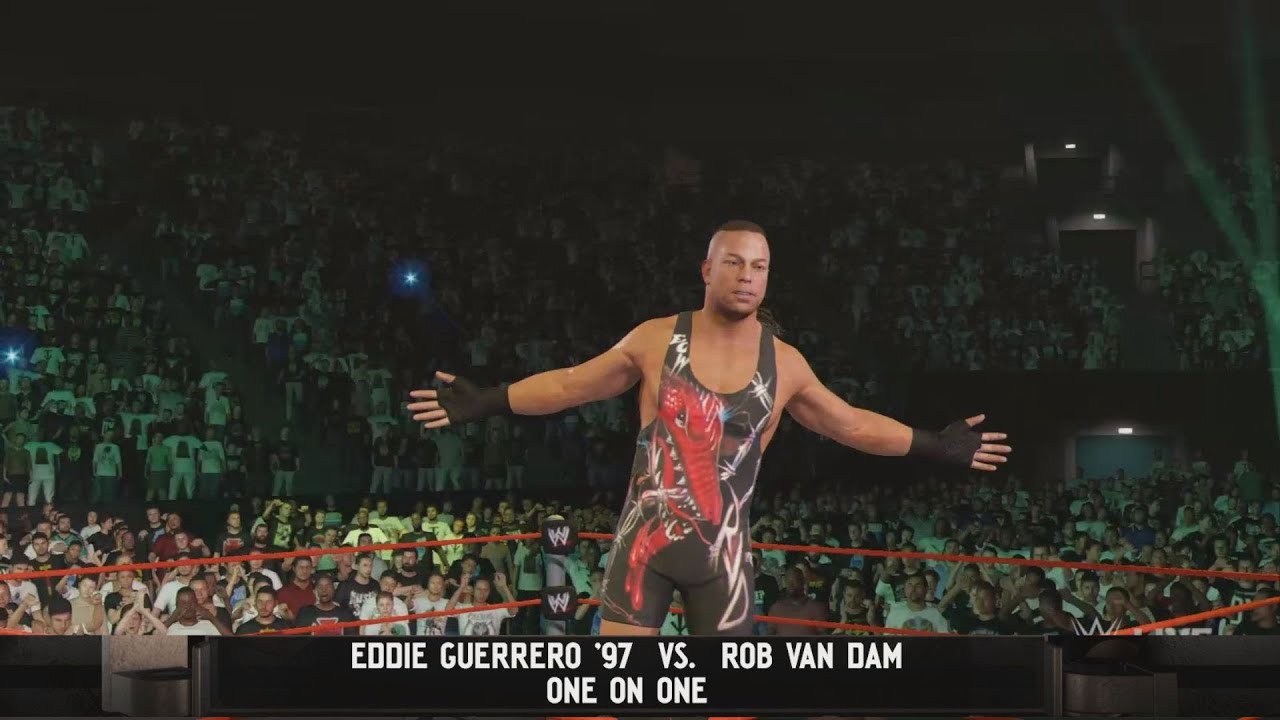 EDDIE GUERRERO VS ROB VAN DAM WWE 2K24 - YouTube