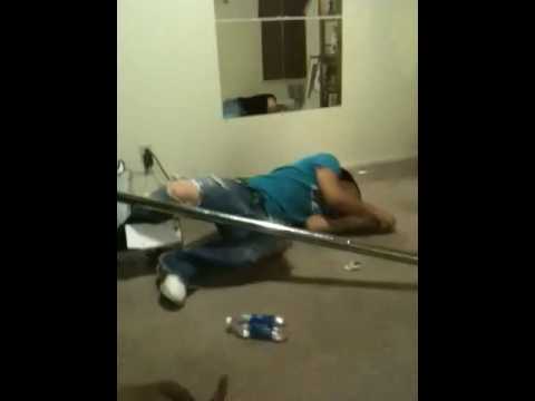 Pole Dancing gone wrong - YouTube