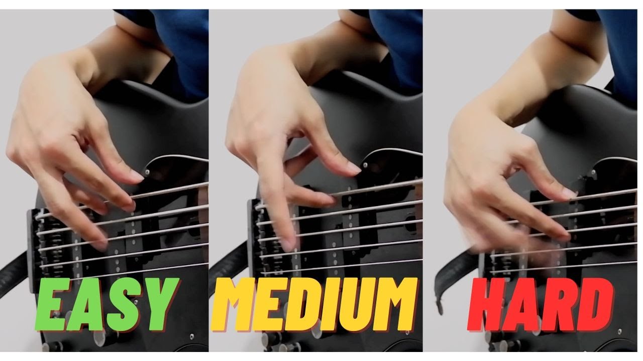 3 Important Bass Exercises to improve your RIGHT HAND! - YouTube