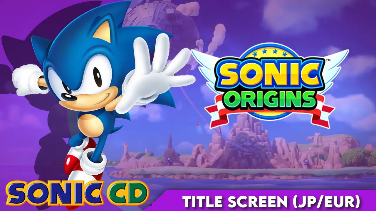 Title Screen (Sonic CD) || Sonic Origins - YouTube