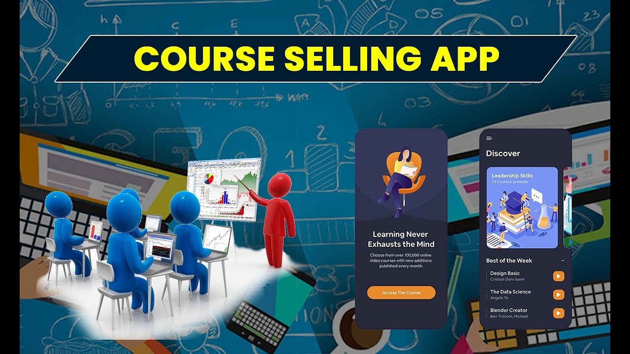 Online Course Selling App | Online Course Selling Business - YouTube