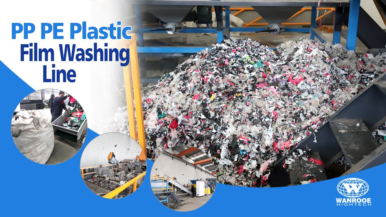 Plastic Film Washing Machine l Plastic Scrap Washing Line Plastic/Woven ...