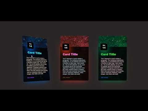 How to create 3D card design - YouTube