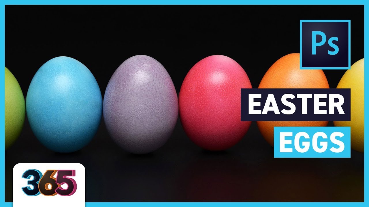 🍳 Ps Easter Eggs | Photoshop CC Tutorial #91/365 - YouTube