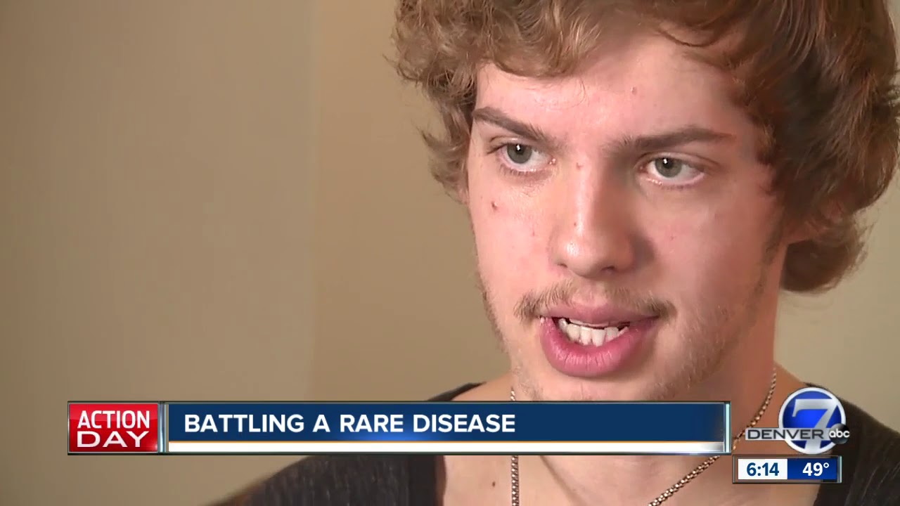 Englewood man battles rare, incurable and crippling disease - YouTube