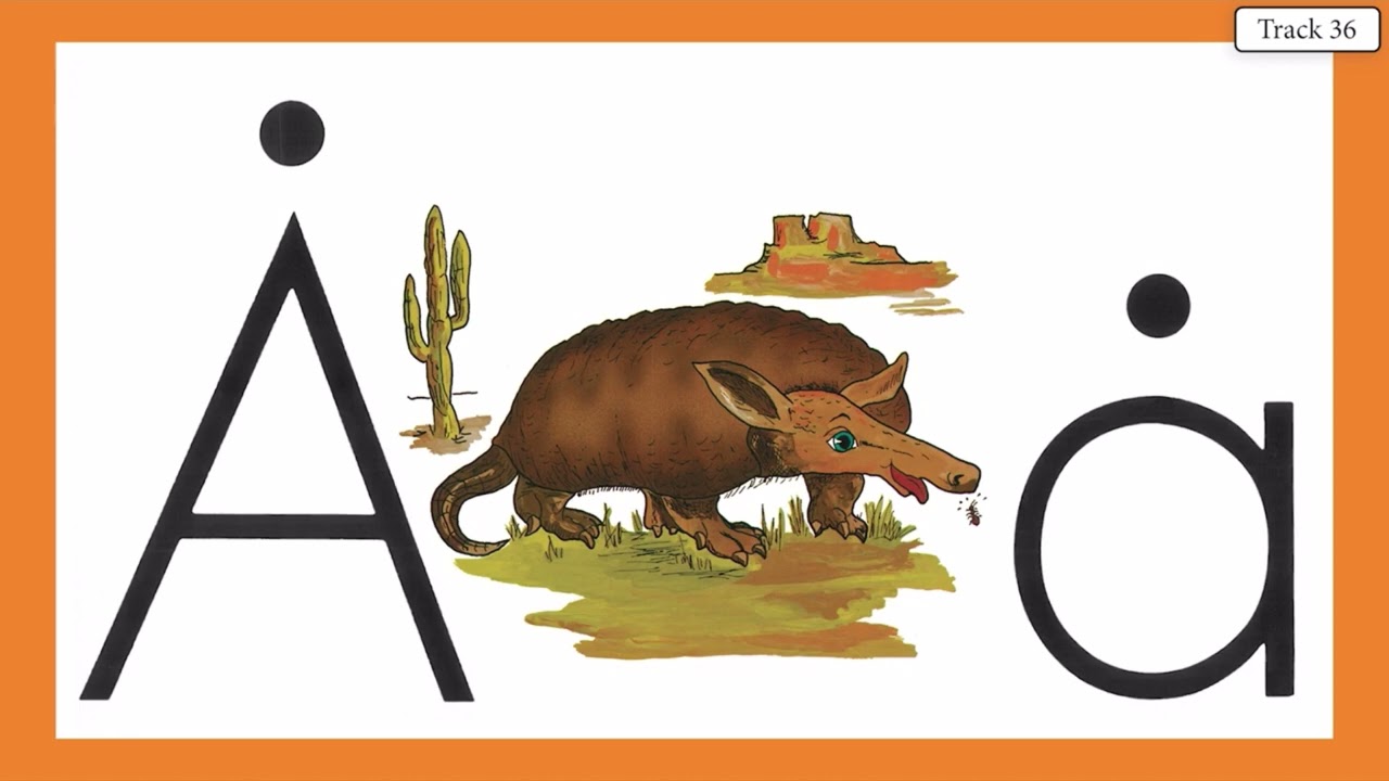 ARBY ARMADILLO 35 VOCAL KINDERGARTEN WITH ACE AND CHRISTI LETTER SOUND ...