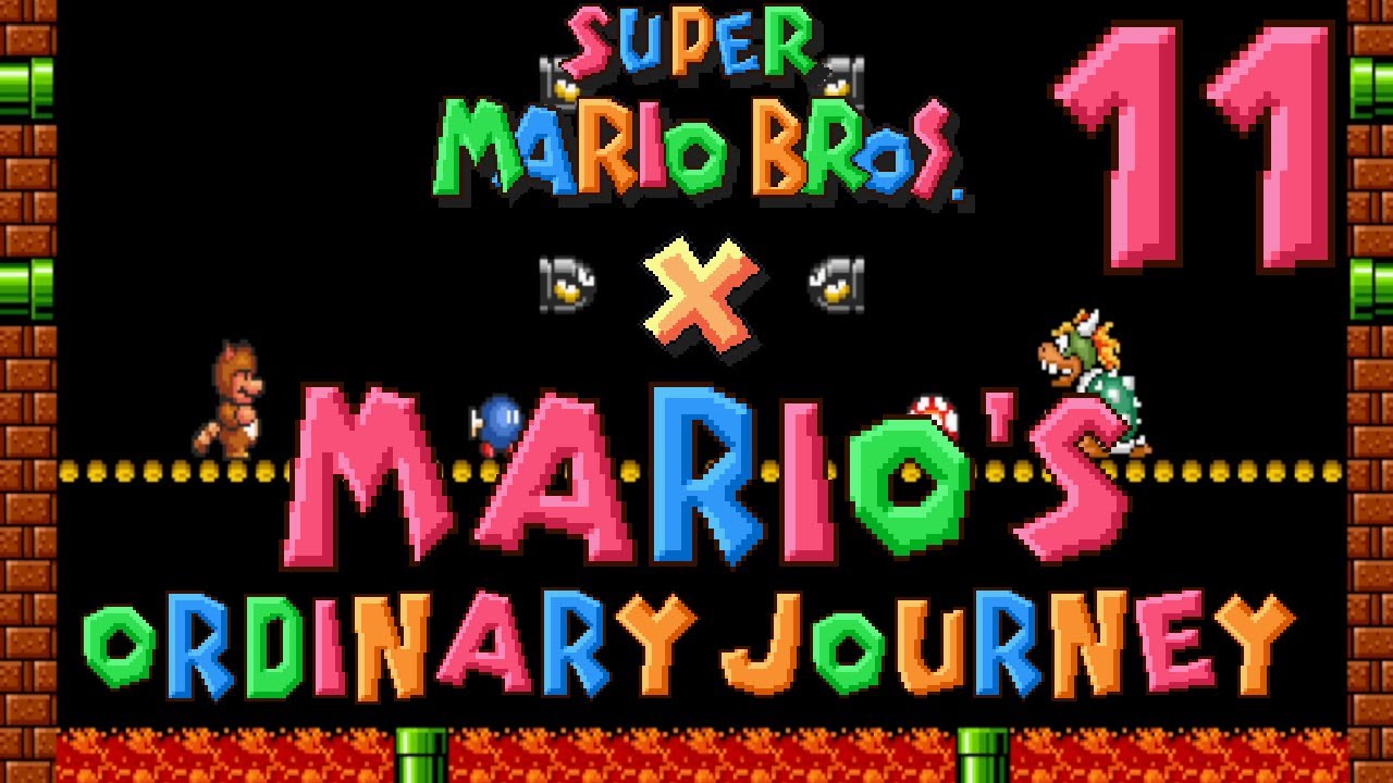 SMBX2 Beta 4 - Mario's Ordinary Journey Part 11 - Szablonowa walka z ...