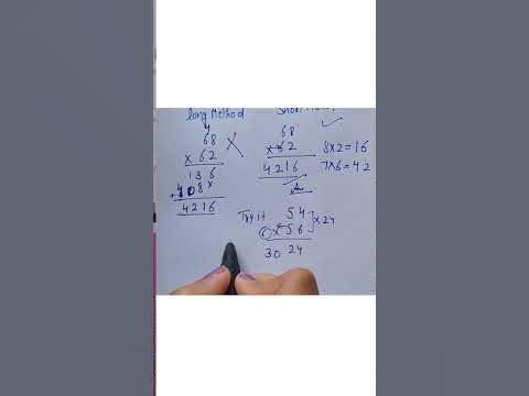 how to multiply 2 digit numbers fast|2digit multiplicationtrick|vedic ...