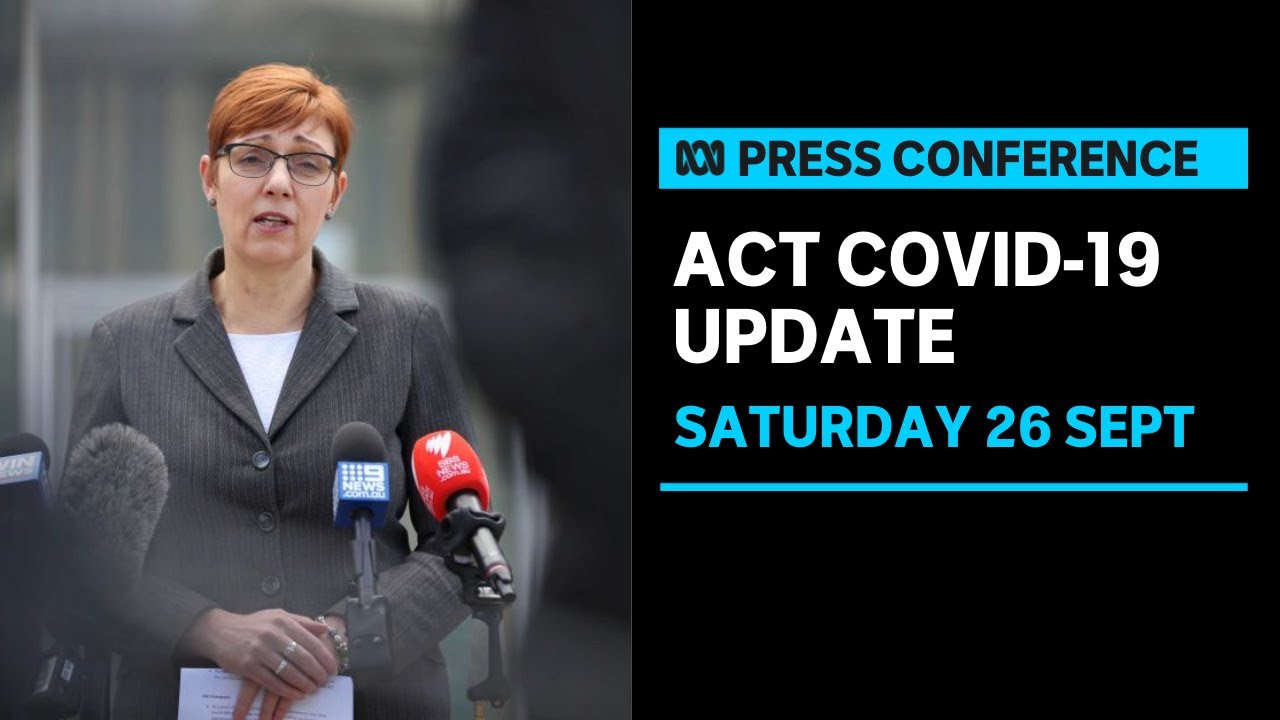 IN FULL: ACT Health Minister Rachel Stephen-Smith provides a COVID-19 ...