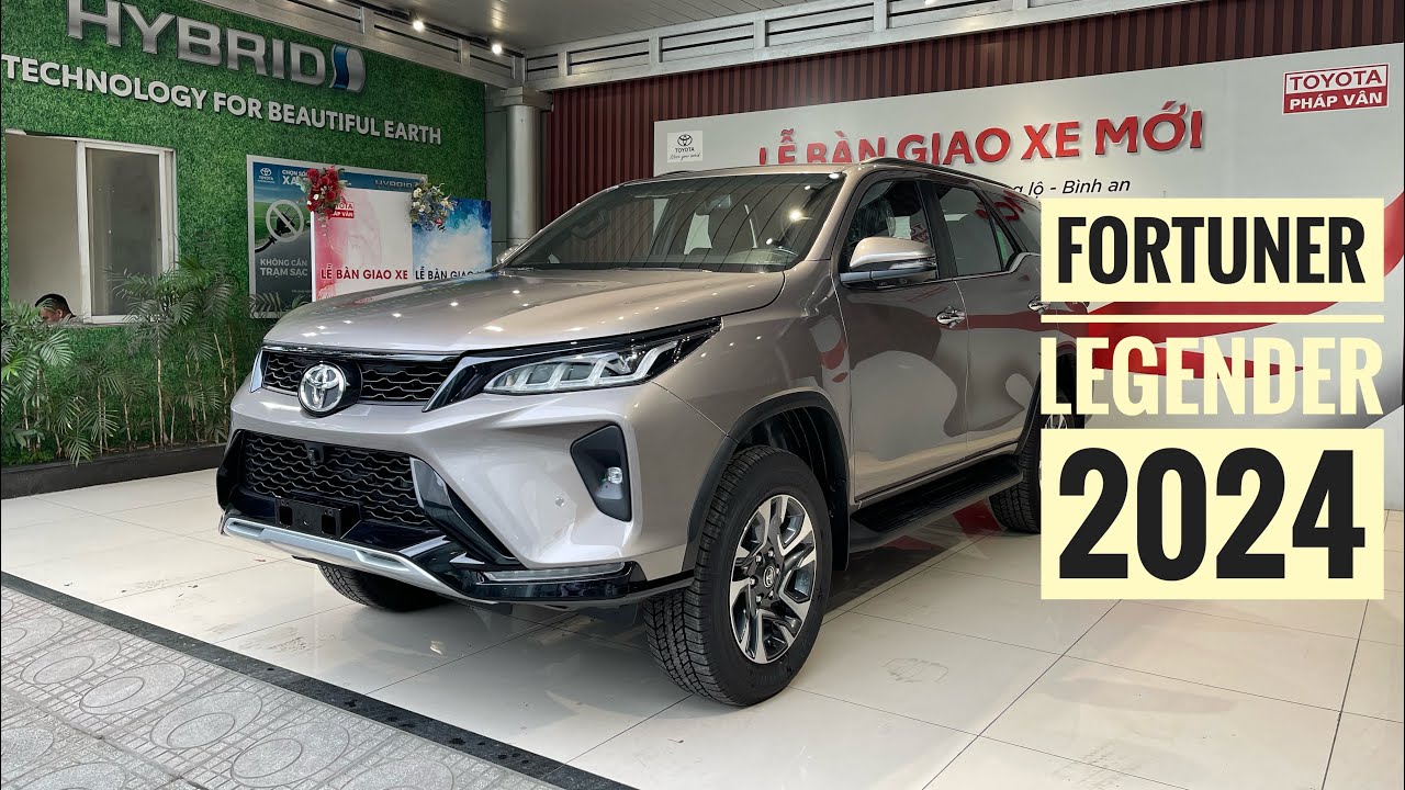 Chi tiết Toyota Fortuner 2.4AT 4x2 Legender 2024 màu nâu đồng 4V8 - YouTube
