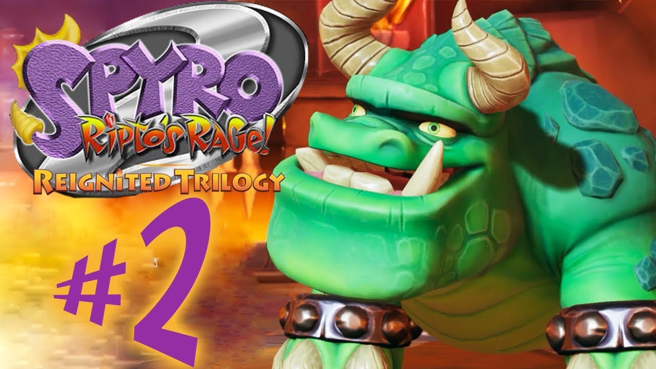 Spyro 2 Ripto's Rage - Parte 2: O Mirante do Gulp!! [ PS4 - Playthrough ...