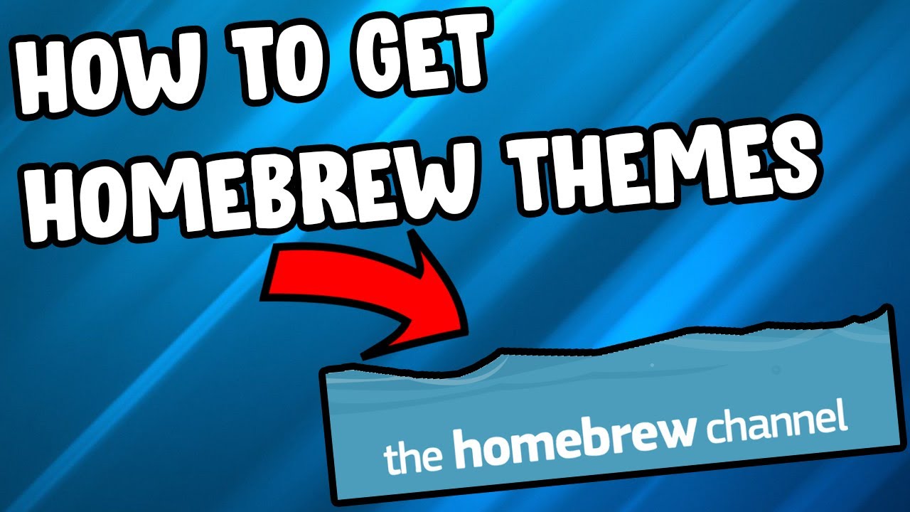 How To Get Homebrew Channel Themes! - YouTube