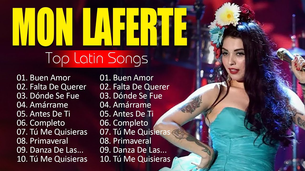 The Best Latin Songs Playlist of Mon Laferte ~ Greatest Hits Of Full ...