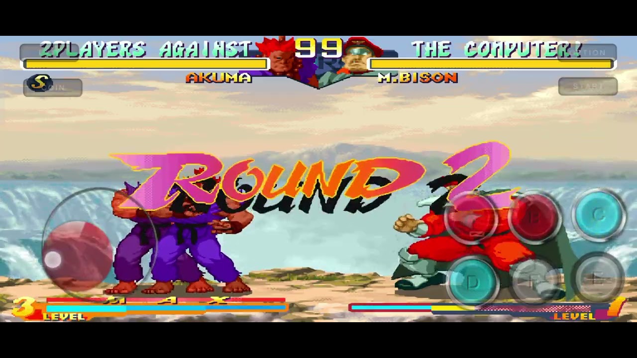 street fighter zero 2 Alpha shın akuma dramitc battle mame4ndroid ...