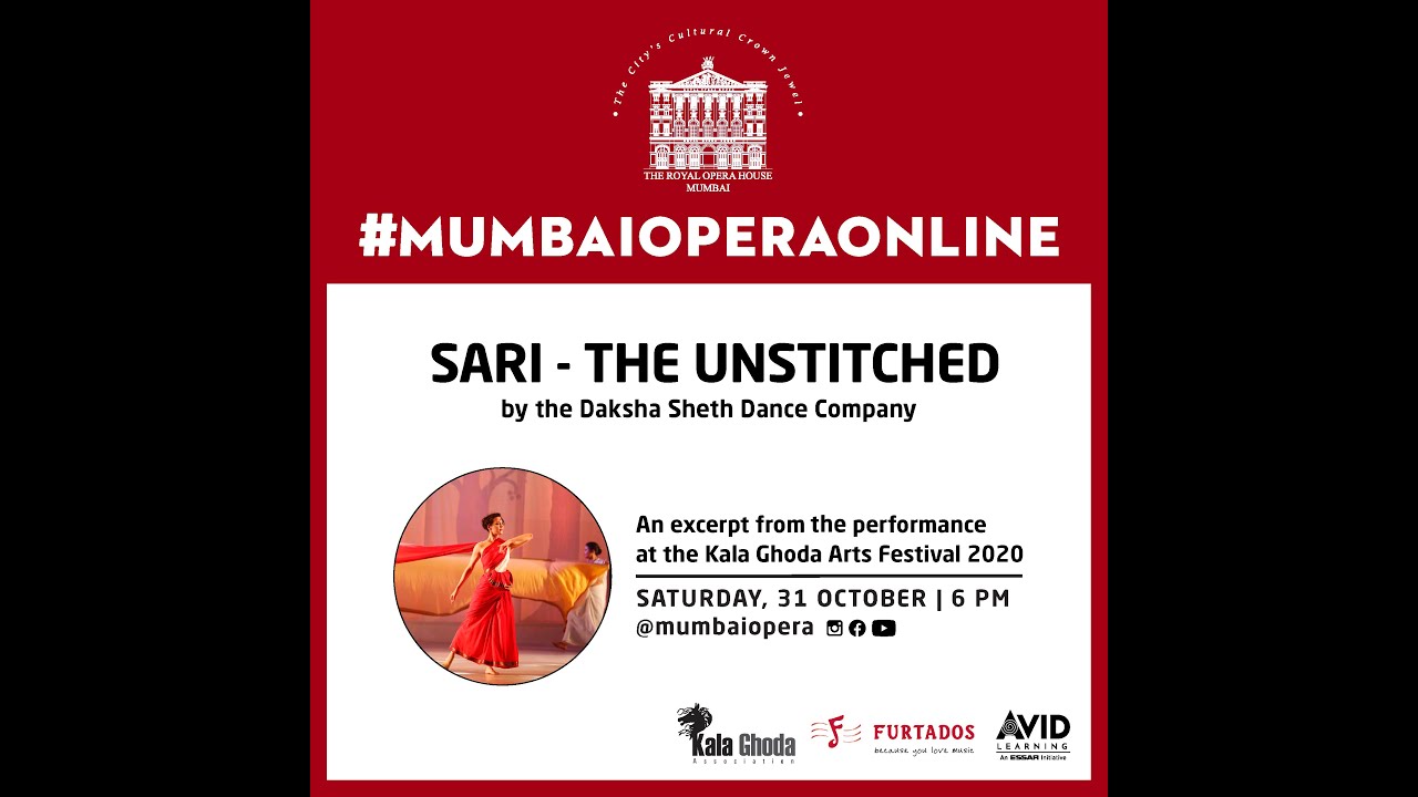PREMIERE | Sari - The Unstitched by Daksha Sheth Dance Company - YouTube