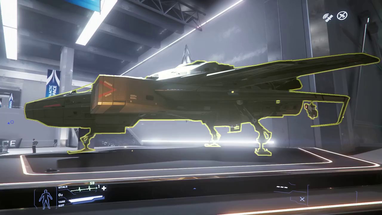 Intergalactic Aerospace Expo 2948: Anvil F7C-S Hornet Ghost - YouTube