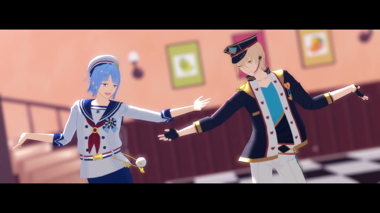 [MMD||EnStars/あんスタ] 「 No title 」 [Aira x Shino] - YouTube