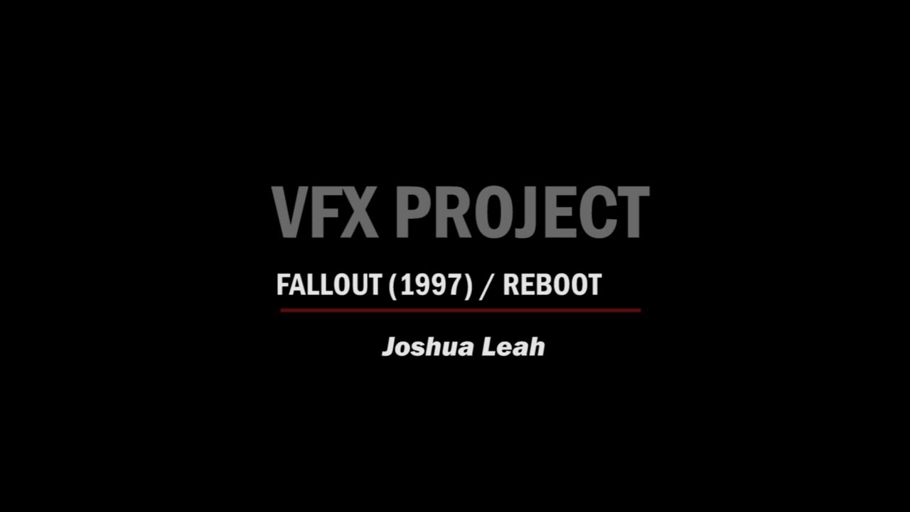 Fallout Intro Cinematic Remake Production Breakdown - YouTube