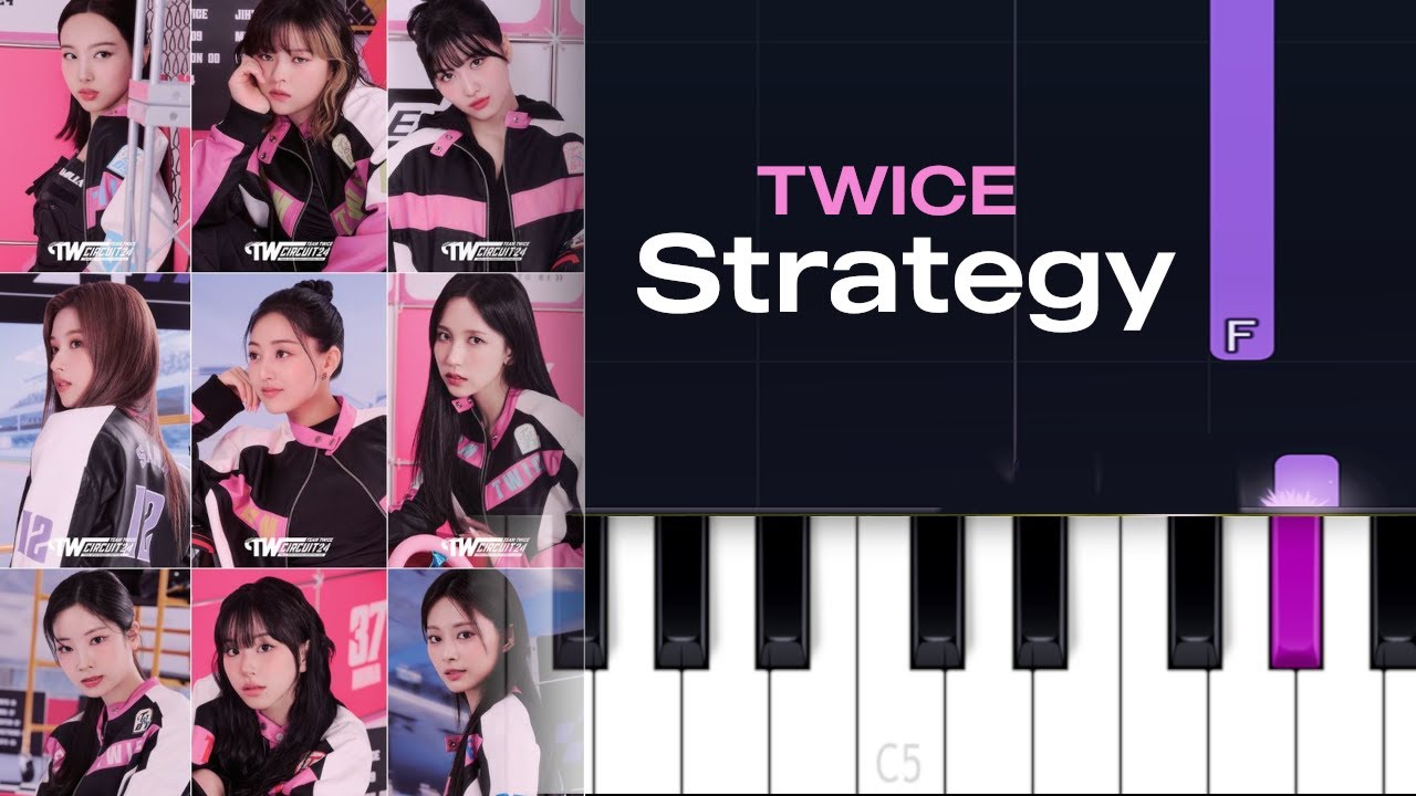 TWICE - Strategy (Piano Tutorial) - YouTube