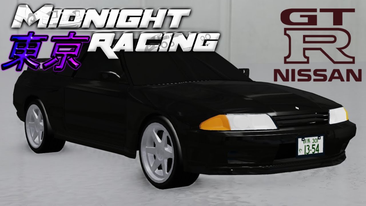 Midnight Racing : Roblox Nissan GTR R32 Grip Tune - YouTube