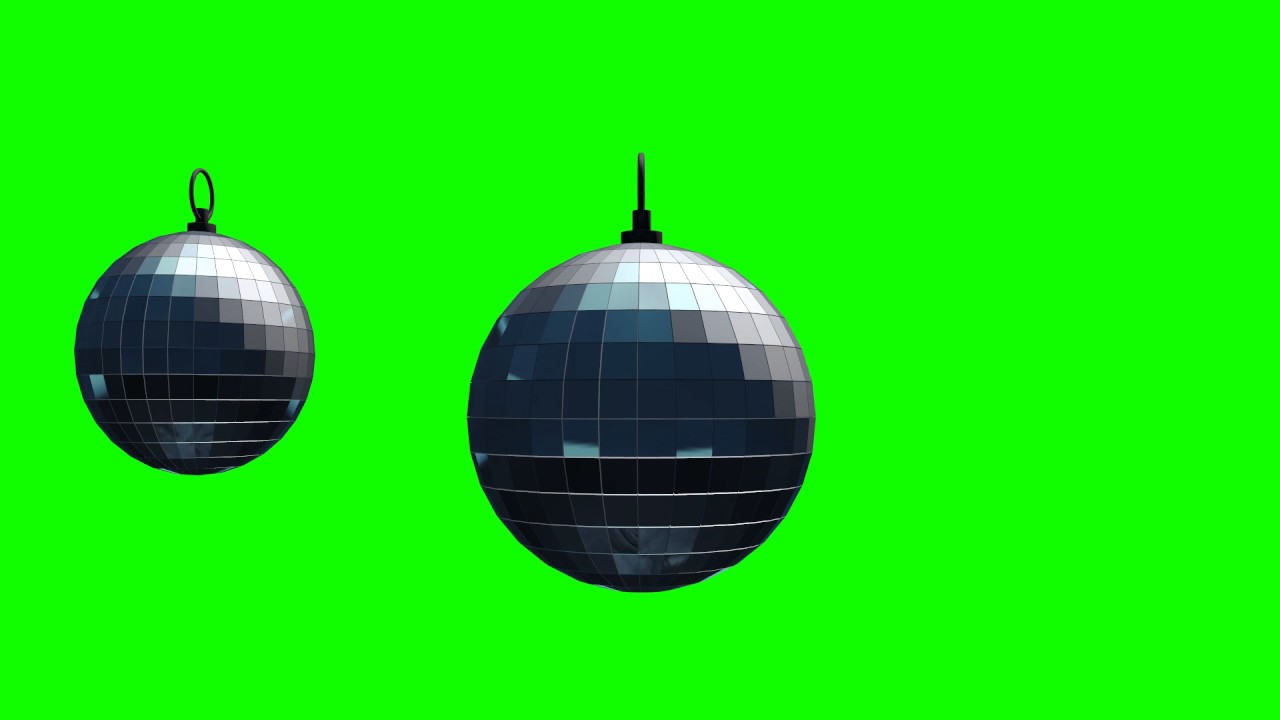 FREE HD Green Screen 4D DISCO BALL - YouTube