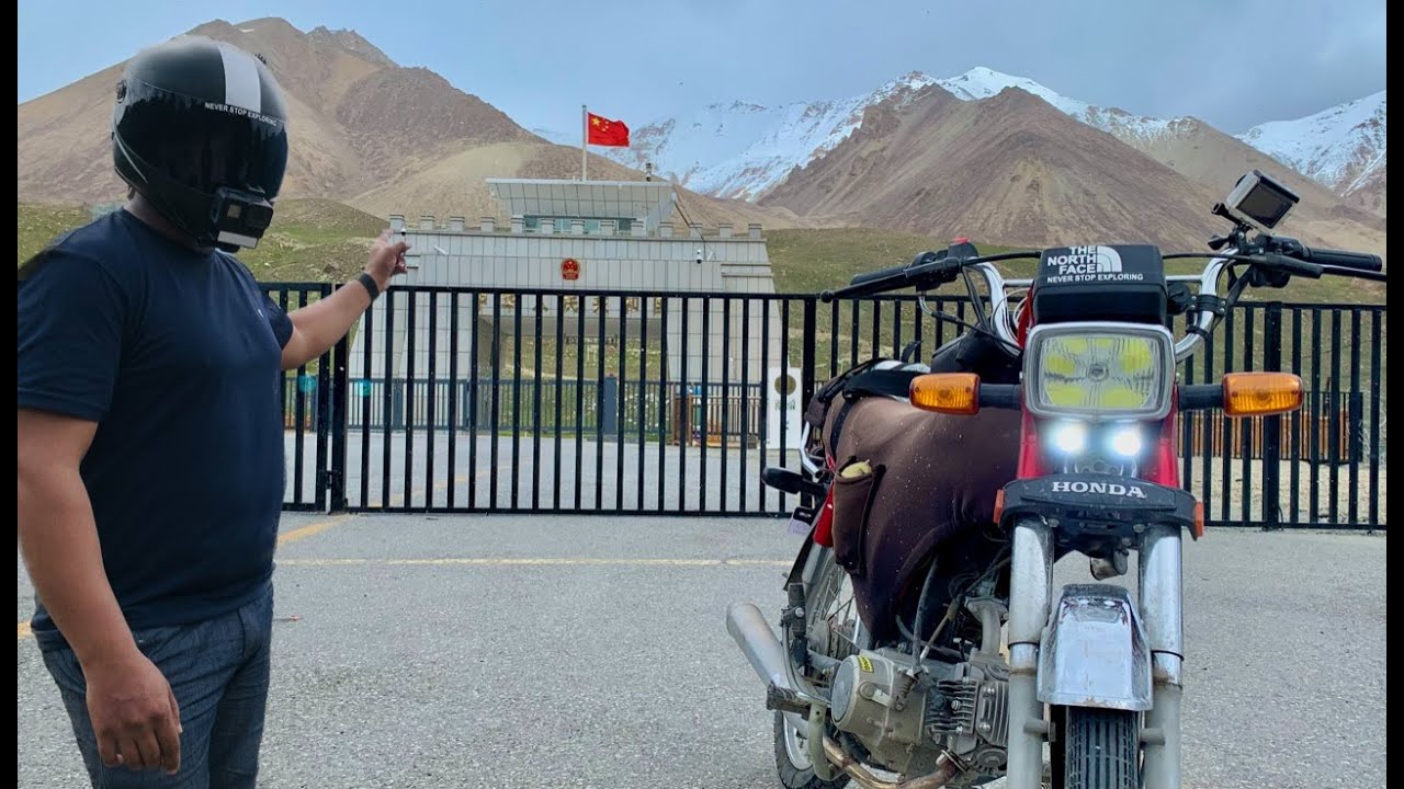 Khunjerab Pass bike tour | China Border on 70cc | S1- EP8 | Pakistan 70cc Motorcycle Tour - YouTube