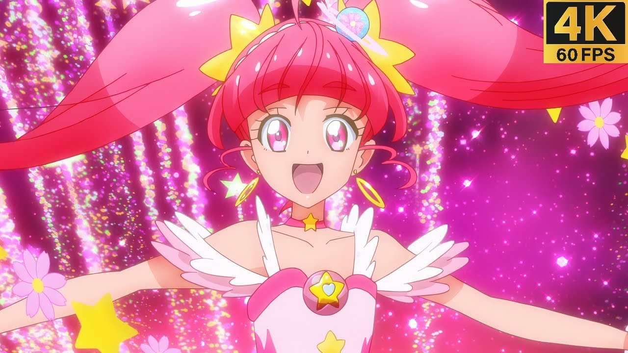 Cure Star Transformation 💕 Star☆Twinkle PreCure【 4K 】 - YouTube