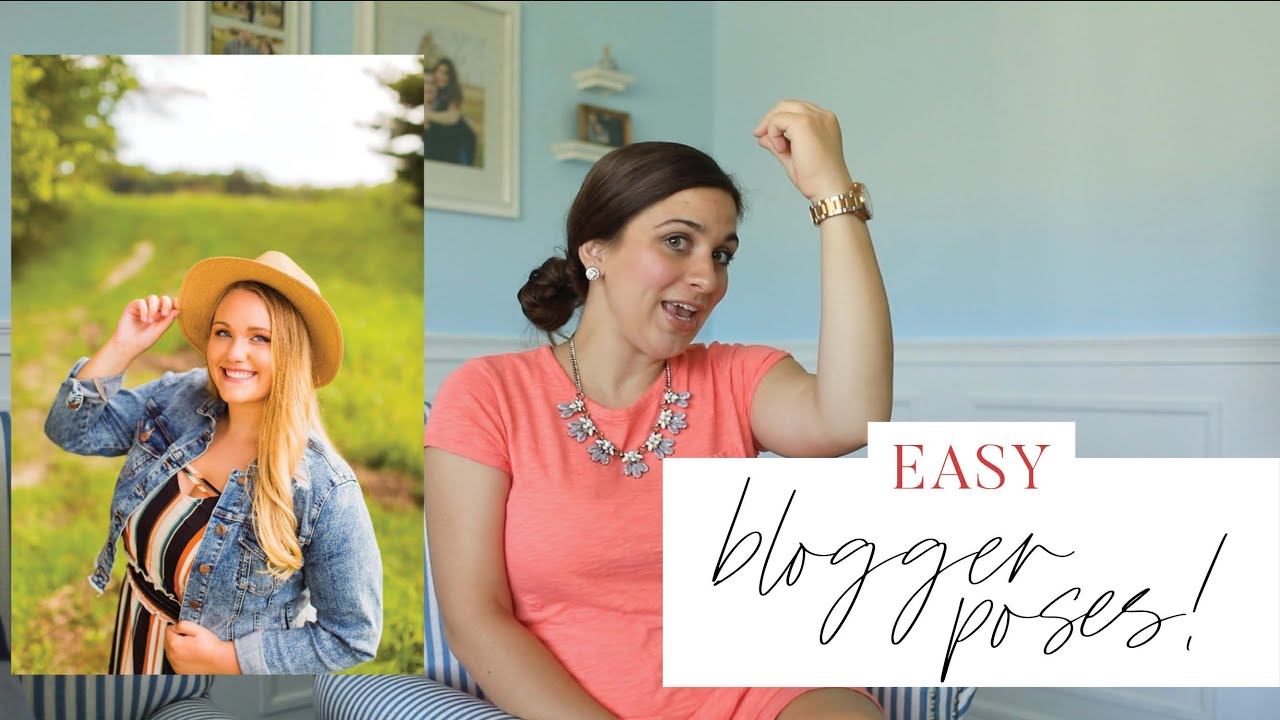 How to Pose Like a Blogger! - YouTube