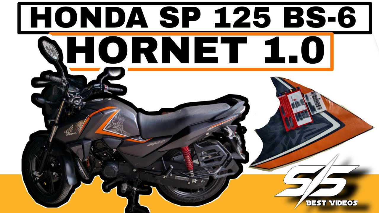 Honda Sp 125 BS-6 Modified by 😍Hornet 1.0 Orginal Sticker Price In ...