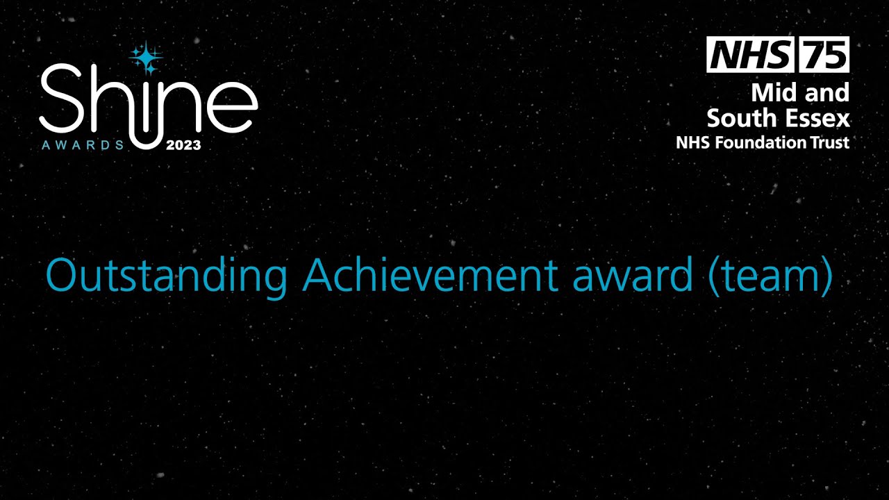 Outstanding Team - Shine Awards 2023 - YouTube