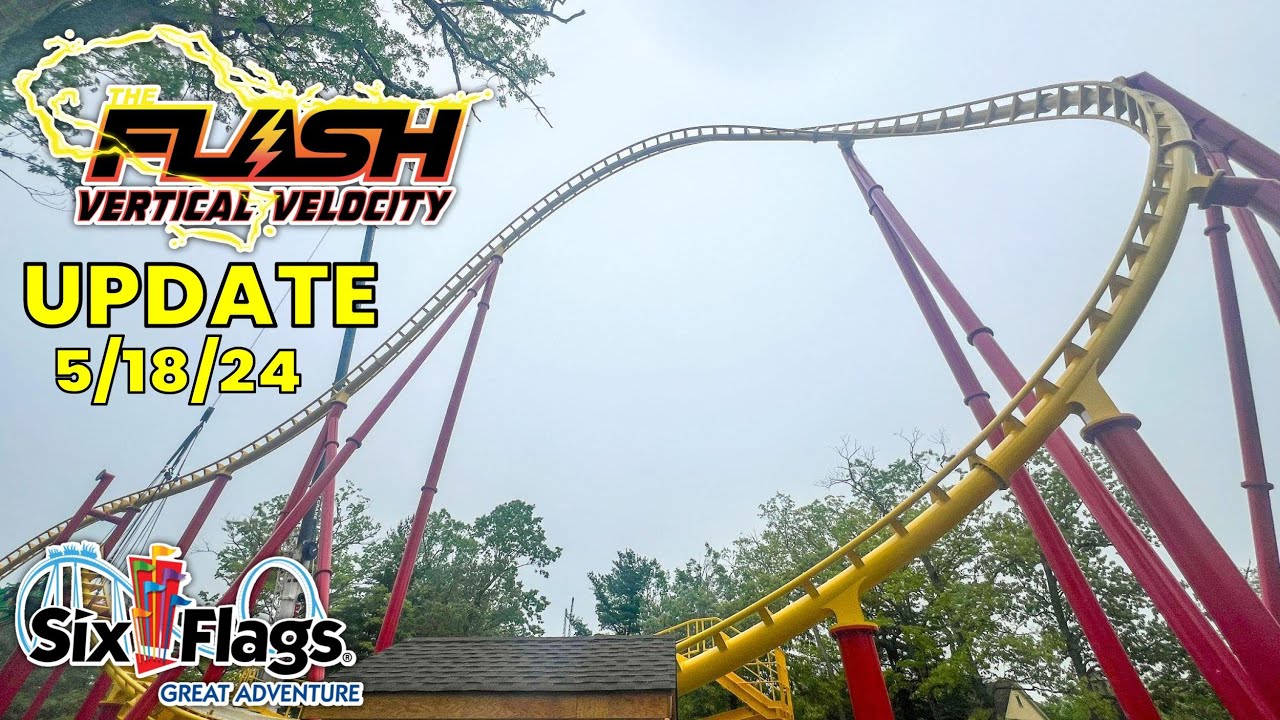 MASSIVE Progress on Flash: Vertical Velocity! | Six Flags Great ...