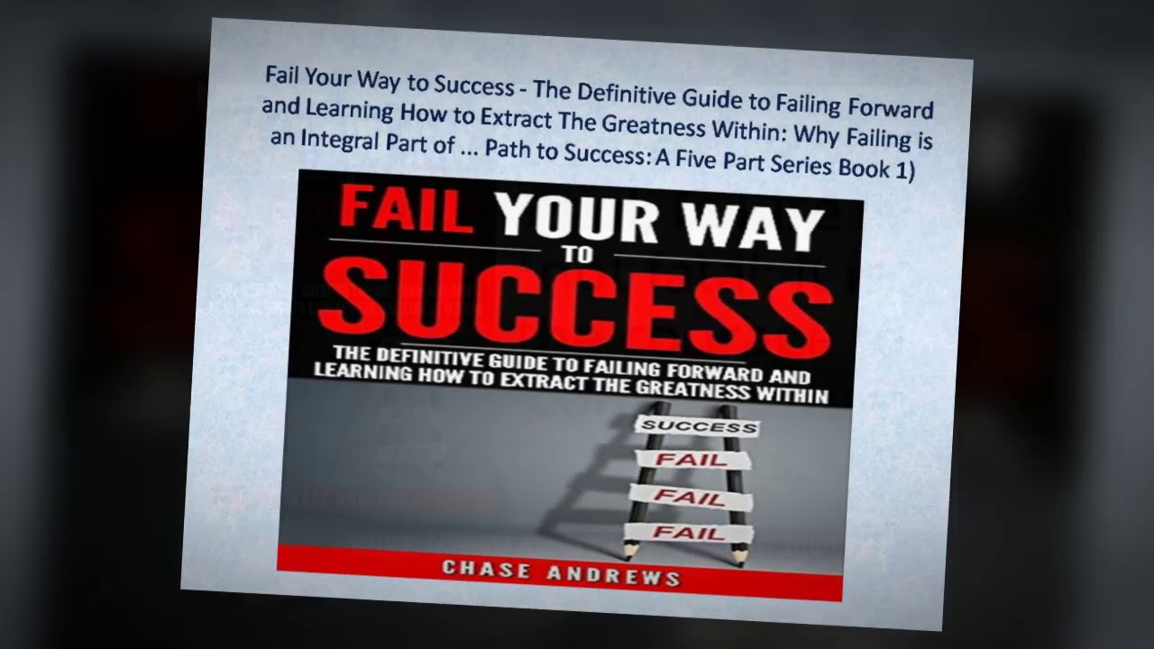 Fail Your Way to Success - YouTube